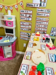 Chinese New Year Restaurant Play – Xiao Panda Preschool