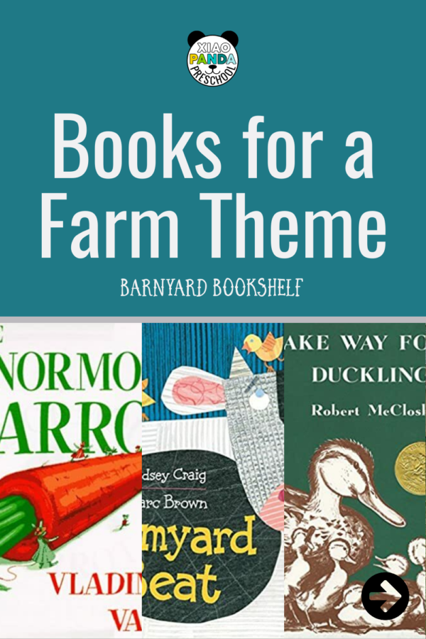Barnyard Bookshelf: 16 Best Books for Your Farm Theme Unit – Xiao Panda ...