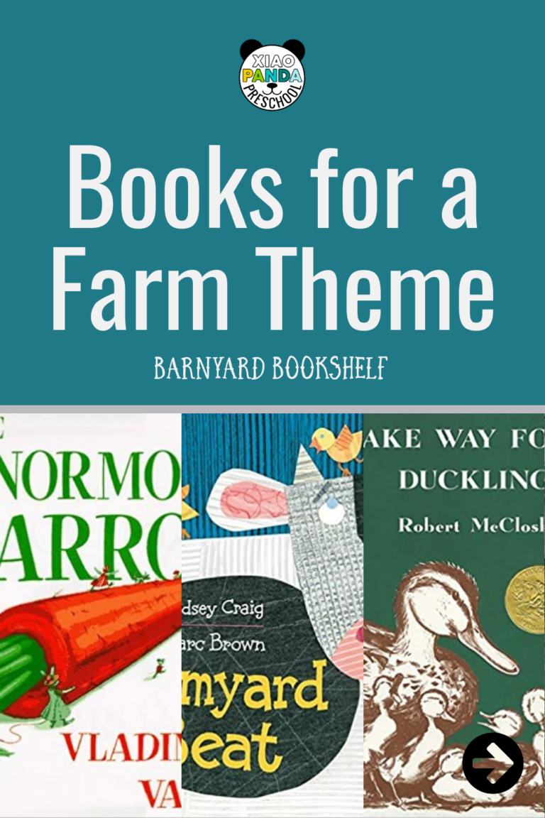 Barnyard Bookshelf: 16 Best Books for Your Farm Theme Unit – Xiao Panda ...