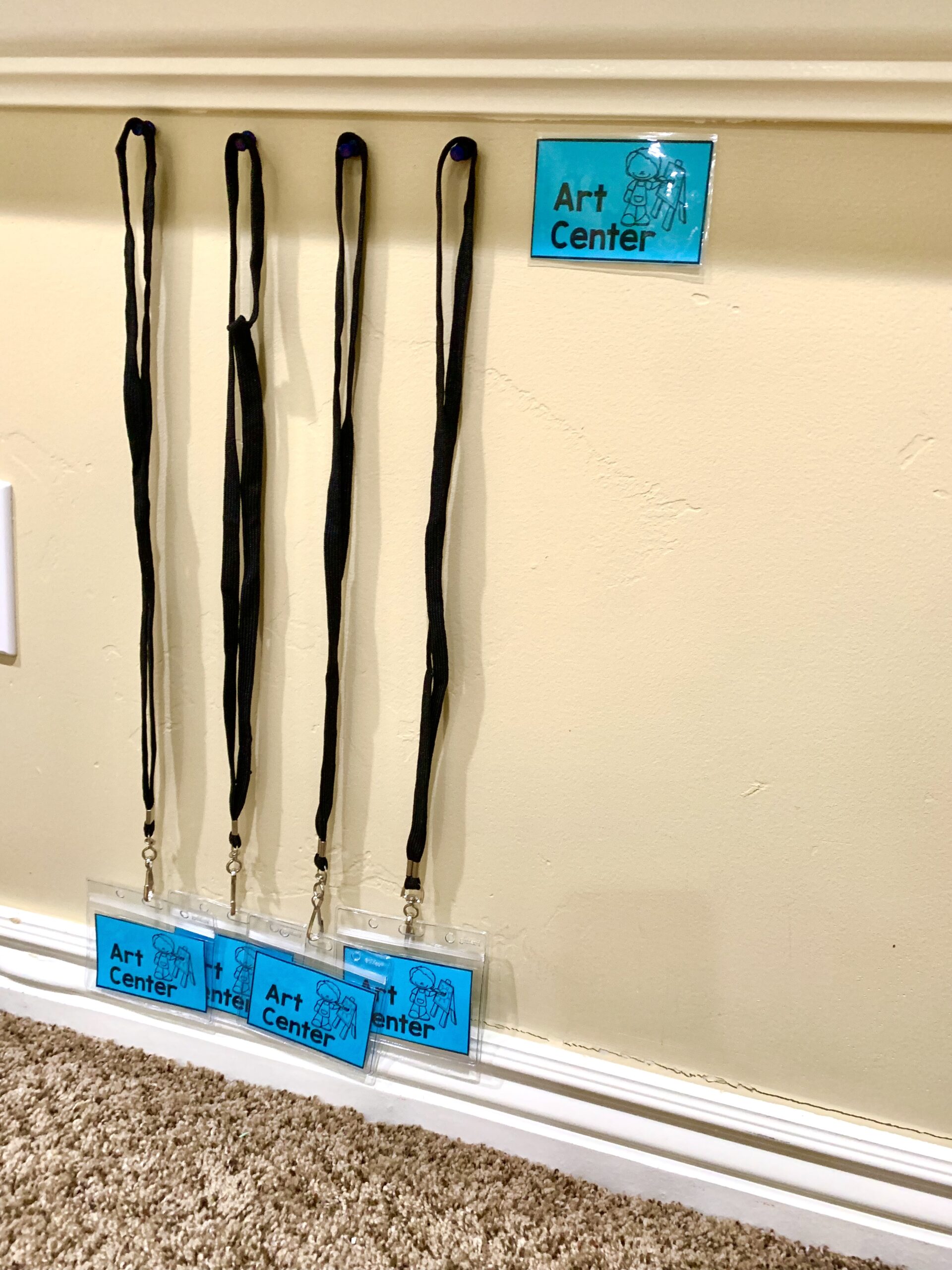 Preschool Center Time Made Easy: Tips for Using Color-Coded Tags – Xiao ...